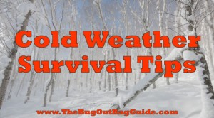Cold Weather Survival Tips and Skills and Winter Survival Tactics